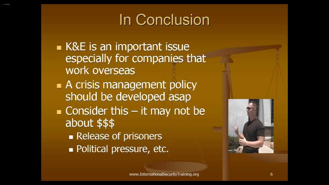 Handling Kidnapping Extortion Calls Executive Protection Bodyguard ...