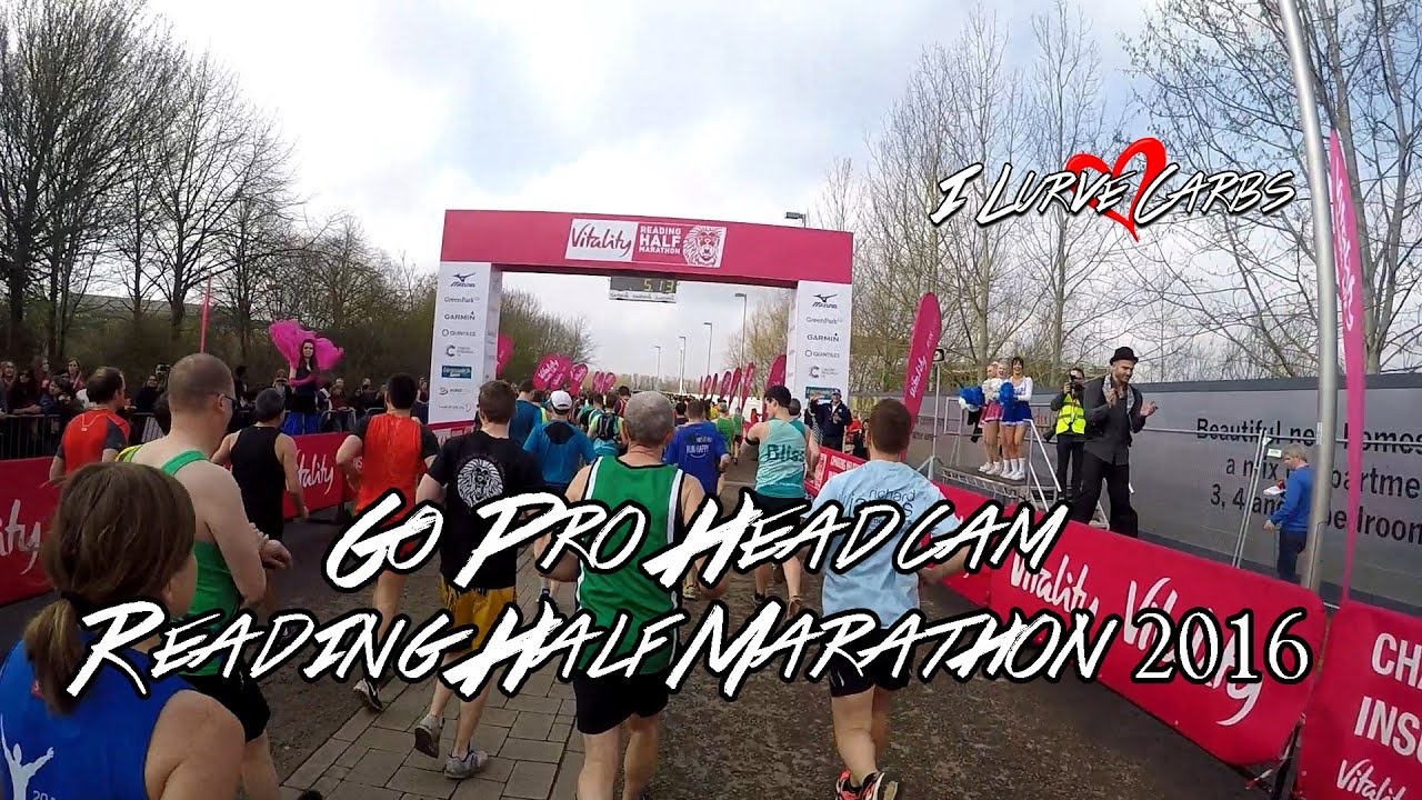 Go Pro Headcam - The Reading Half Marathon 2016 course - YouTube