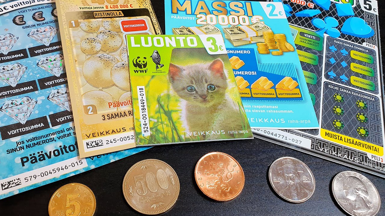 Finnish Lottery Scratch Off Tickets Review | ASMR For Relaxation ...