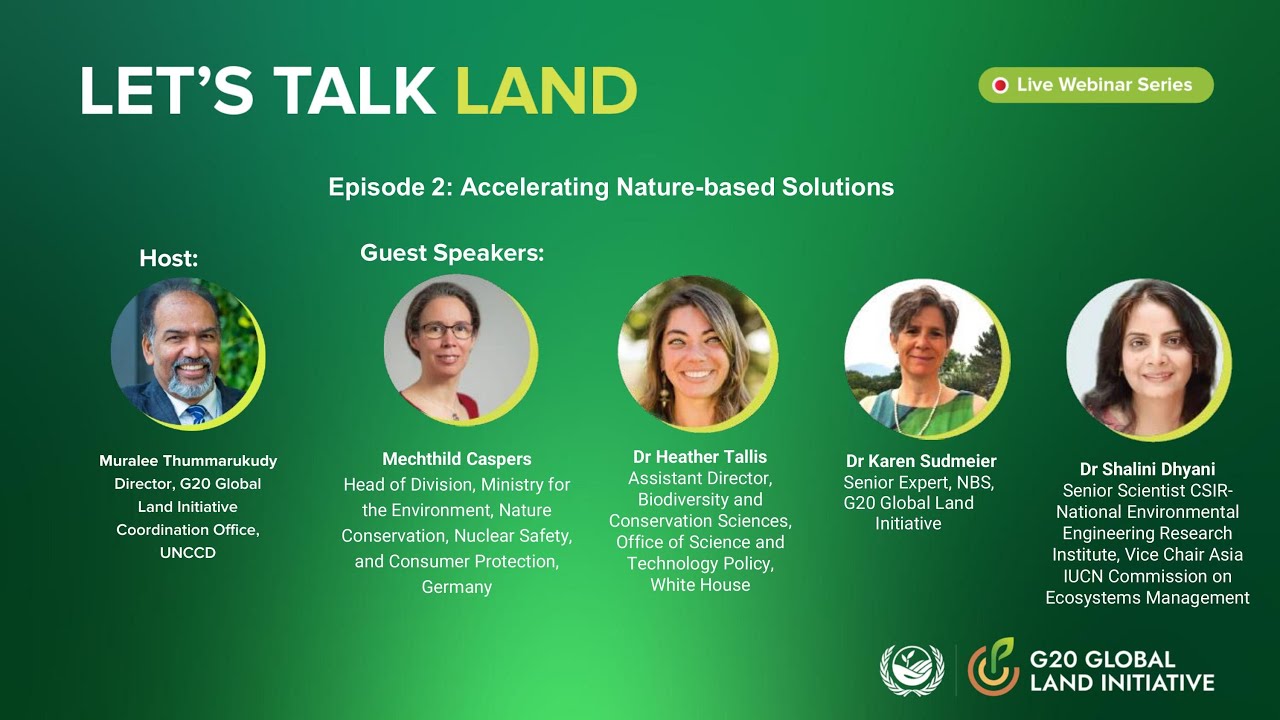 Let’s talk land Episode 2: Accelerating Nature-based Solutions - YouTube