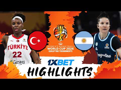 Türkiye 🇹🇷 v Argentina 🇦🇷 | Highlights | #FIBAWWC 2026 Qualifying Tournament