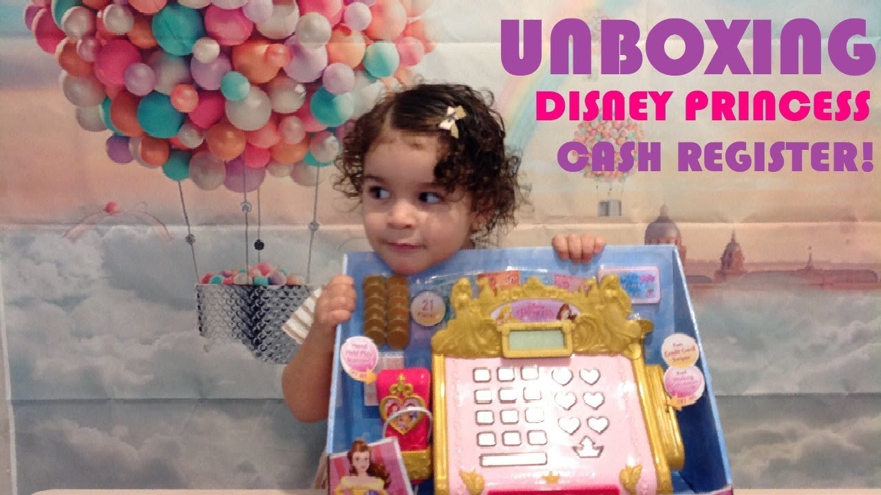 Disney Princess Cash Register Unboxing!!!! - YouTube