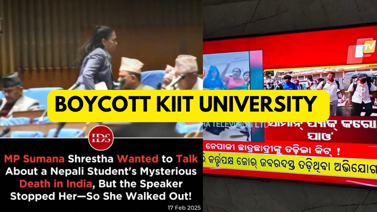 KIIT university case | Update | We all stand together Nepalese 🇳🇵 - YouTube