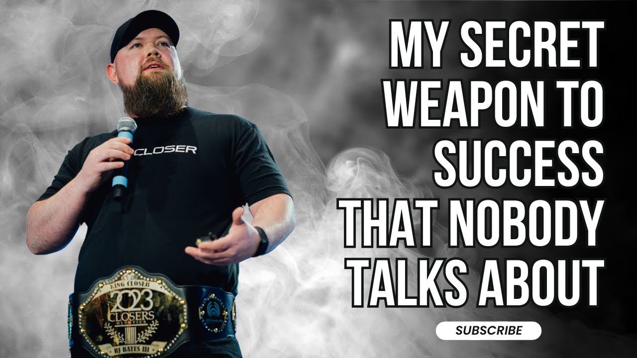 My Secret Weapon to Success That Nobody Talks About - YouTube