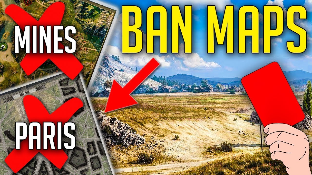 BAN Your HATED Maps! • New Feature in Update 1.5 World of Tanks Block ...
