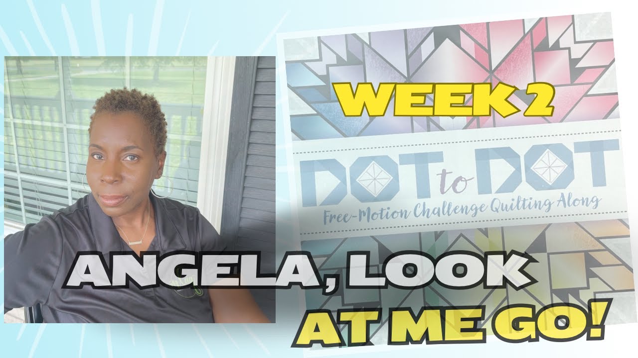 LONGARM W/ ME: WEEK 2 DOT to DOT FMQC by ANGELA WALTERS - YouTube
