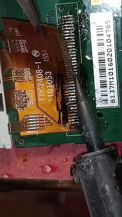 how to easily change replace china featurephone keypad mobile phone LCD #technical Waleed # ...