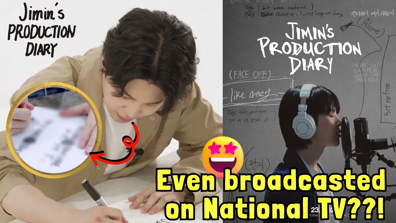 Jimin's handwriting is more beautiful than my whole existence😭 Jimin’s ...