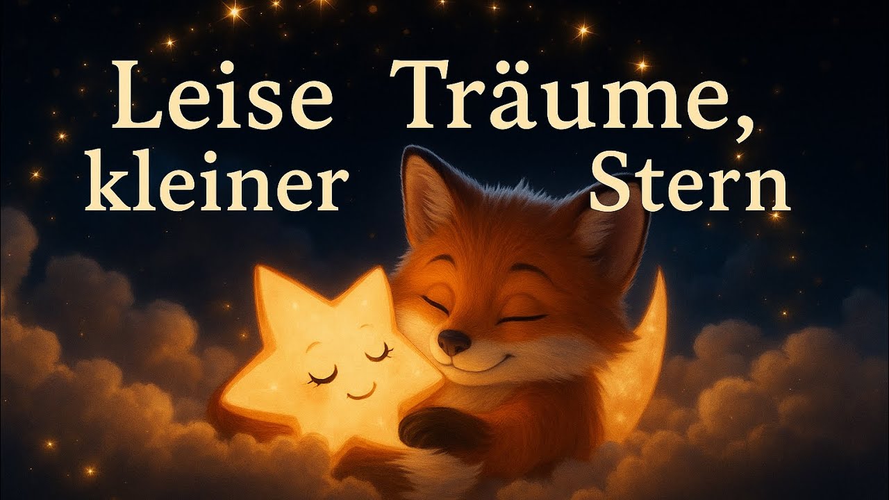 Leise Träume, kleiner Stern 🌙 | Gentle Heart Melodies | German Lullaby ...