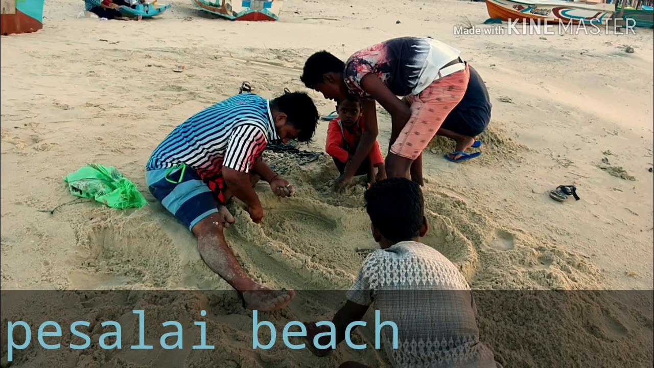 Pesalai beach manner srilanka - YouTube