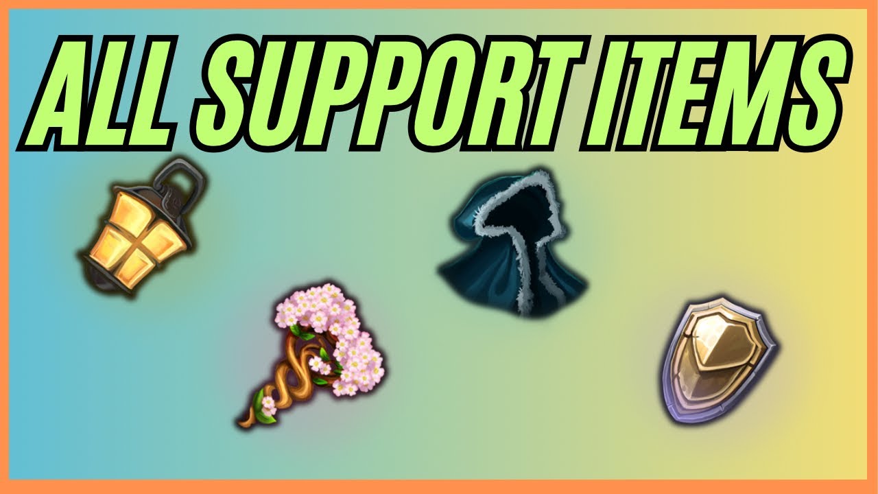 SUPPORT ITEMS ARE NEXT LEVEL | PREDECESSOR PATCH 1.10 - YouTube