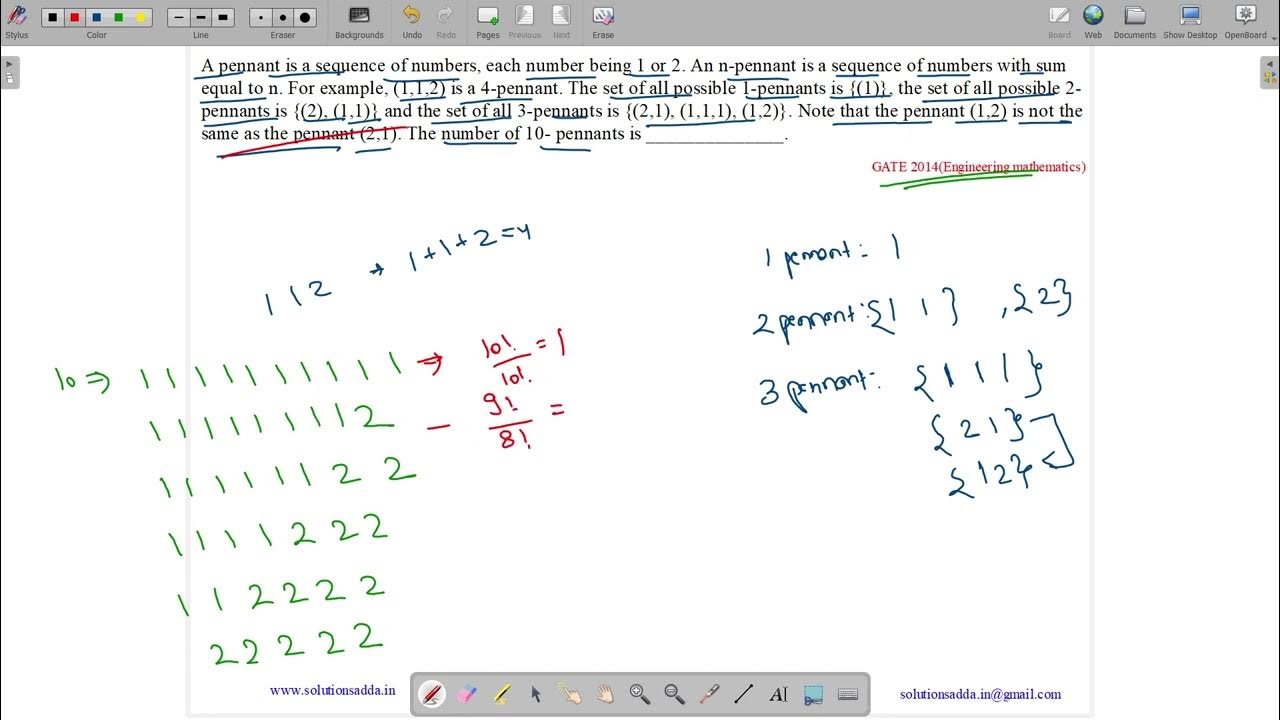 Gate 2014 Set 1 Em Sets Pennant Gate Test Series Solutions Adda Explained By Vivek