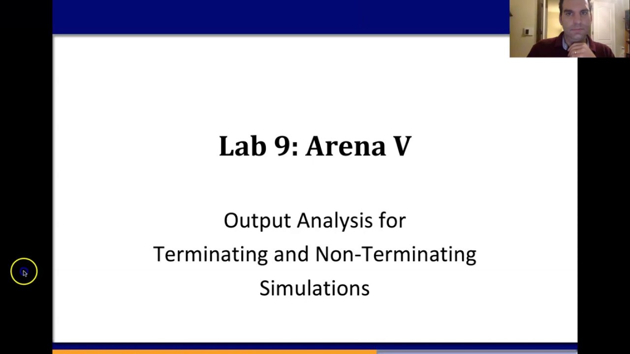 IEE 475: Lab 9 - Output Analysis in Arena (Terminating and Non-Terminating Systems) - YouTube