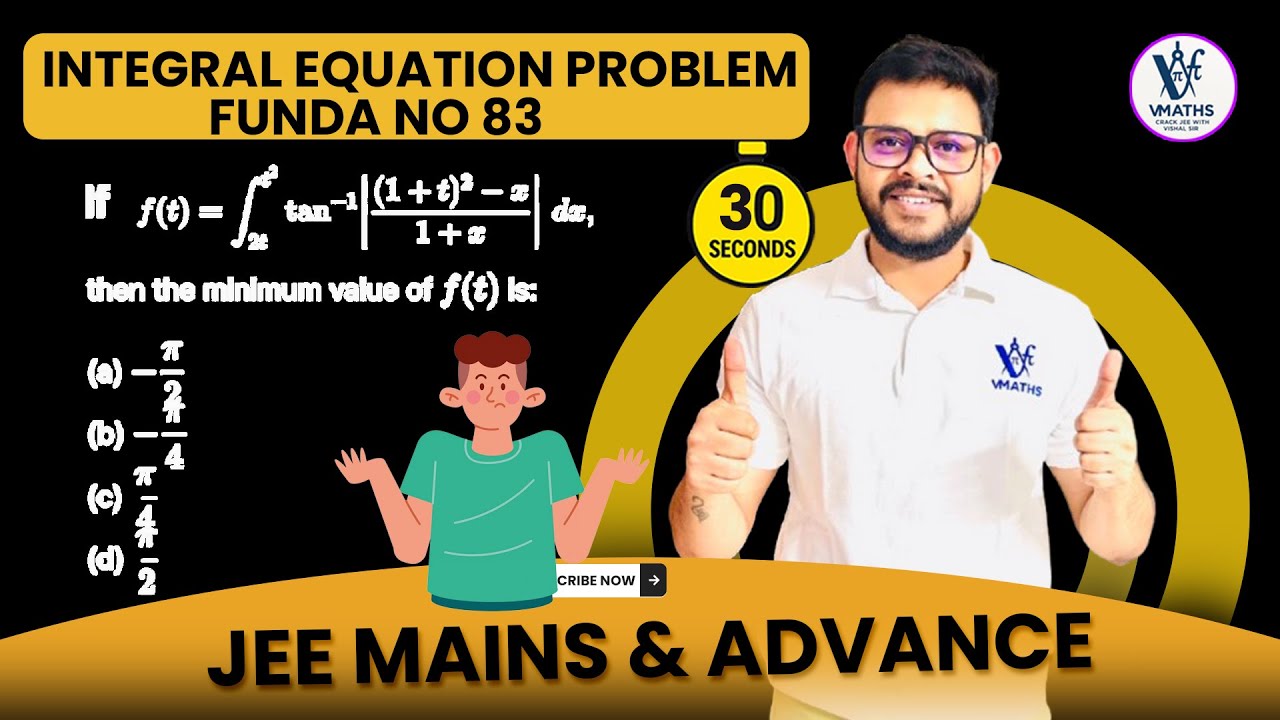 🔥 Advanced Calculus Challenge_Minimum Value of Integral Function ft ...