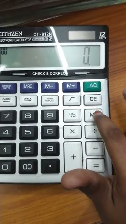 how to see all digits in calculator - YouTube