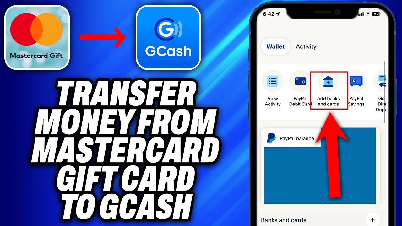How To Transfer Money From Mastercard Gift Card To Gcash - Easy Fix ...