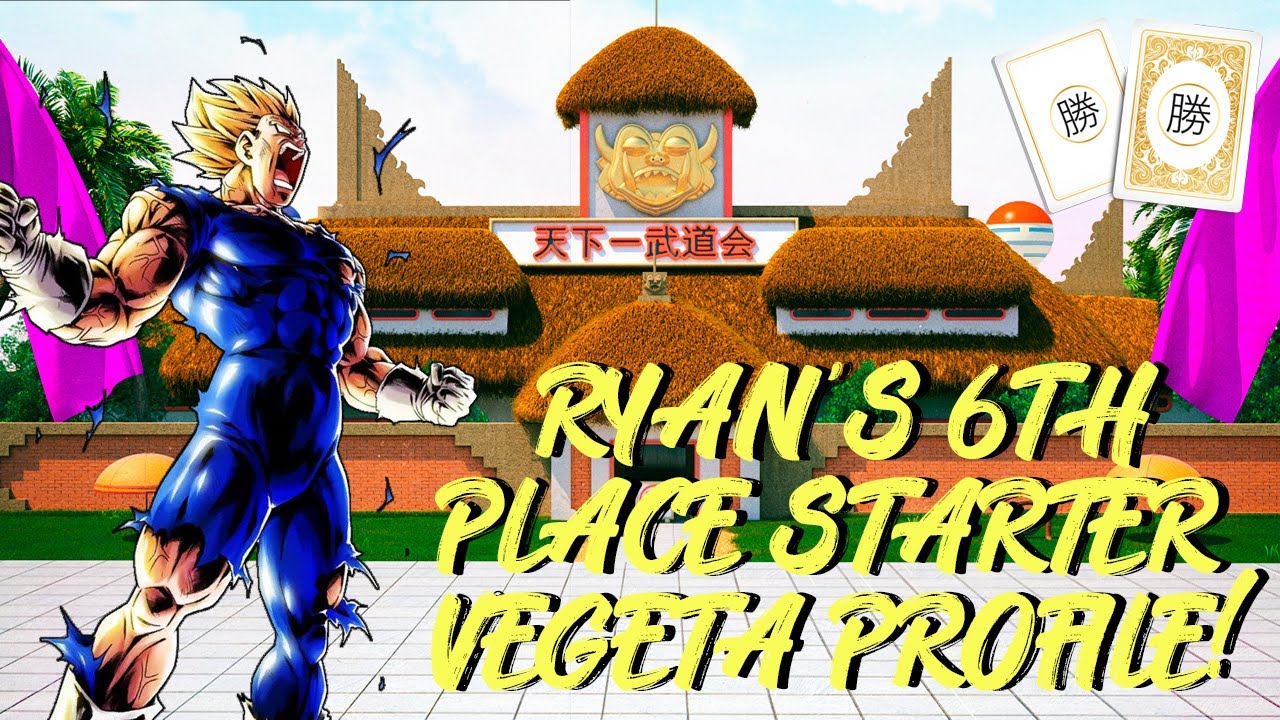 Ryan's 6th Place Starter Vegeta Deck Profile! Hosted by TAK Games ...