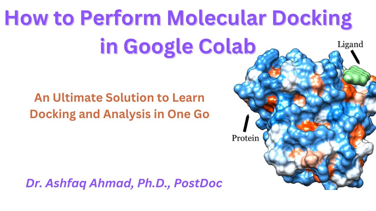 How to Perform Molecular Docking in Google Colab - YouTube