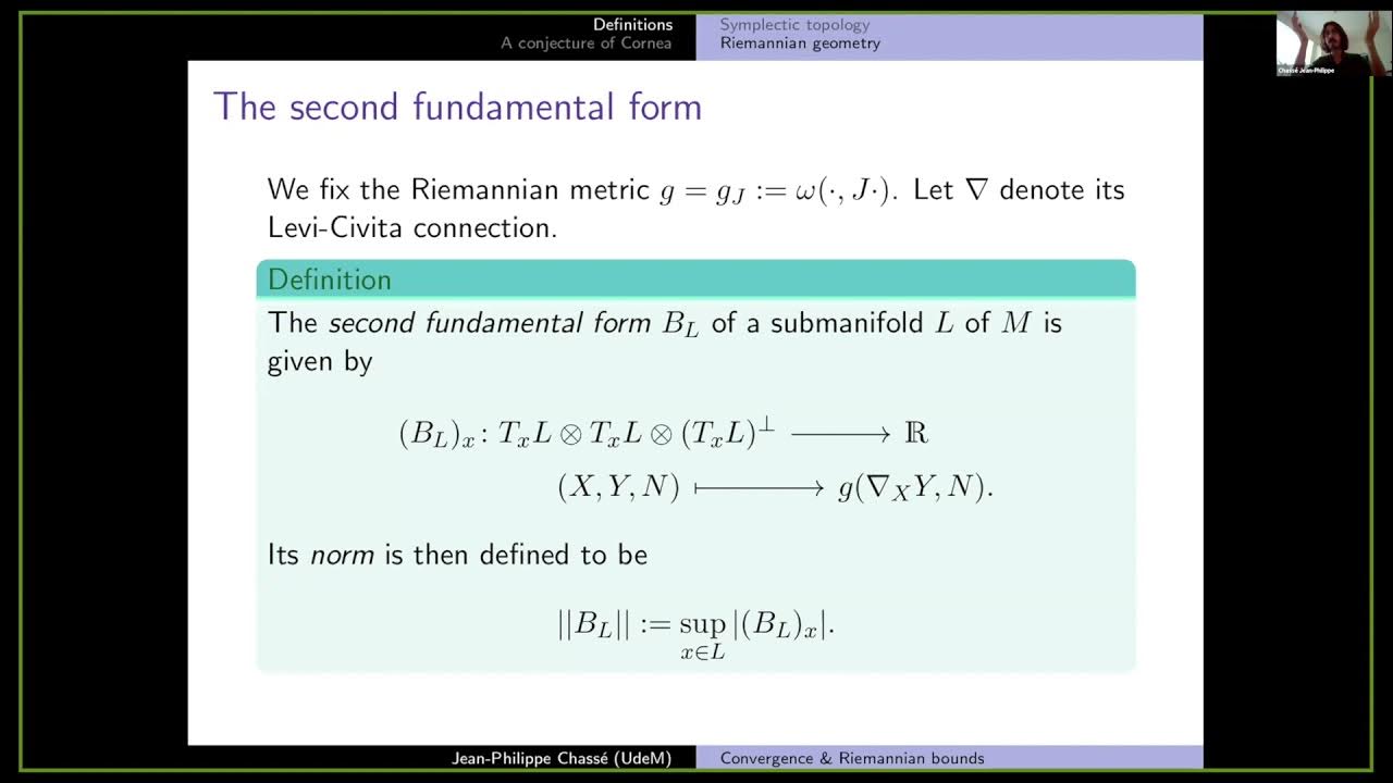 Convergence and Riemannian bounds on Lagrangian submanifolds - Jean ...