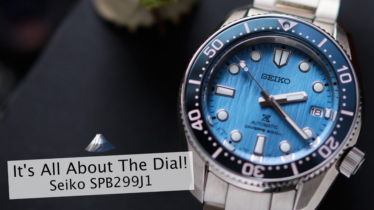 Seiko SPB299J1 MM200 STO Glacier Edition #seiko #divewatch - YouTube