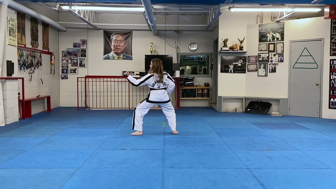 Chon Ji ICTF Woodbridge Tae Kwon Do - YouTube