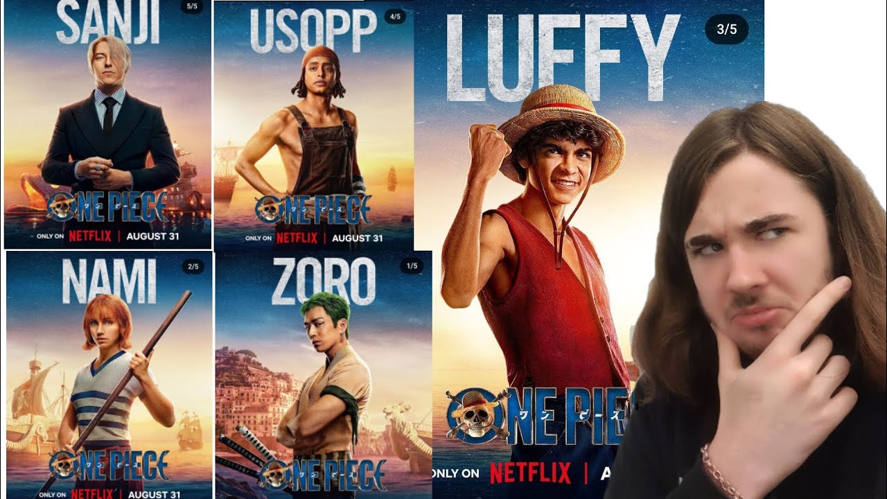Live Action One Piece Charcater Posters - YouTube