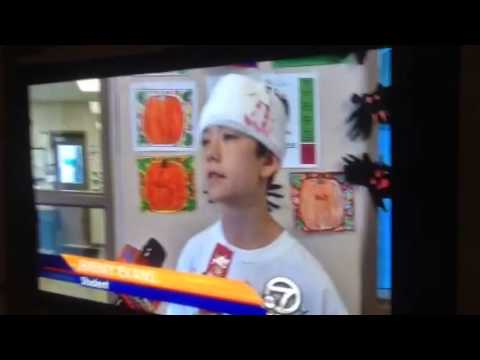 Grant school fake injury day - YouTube