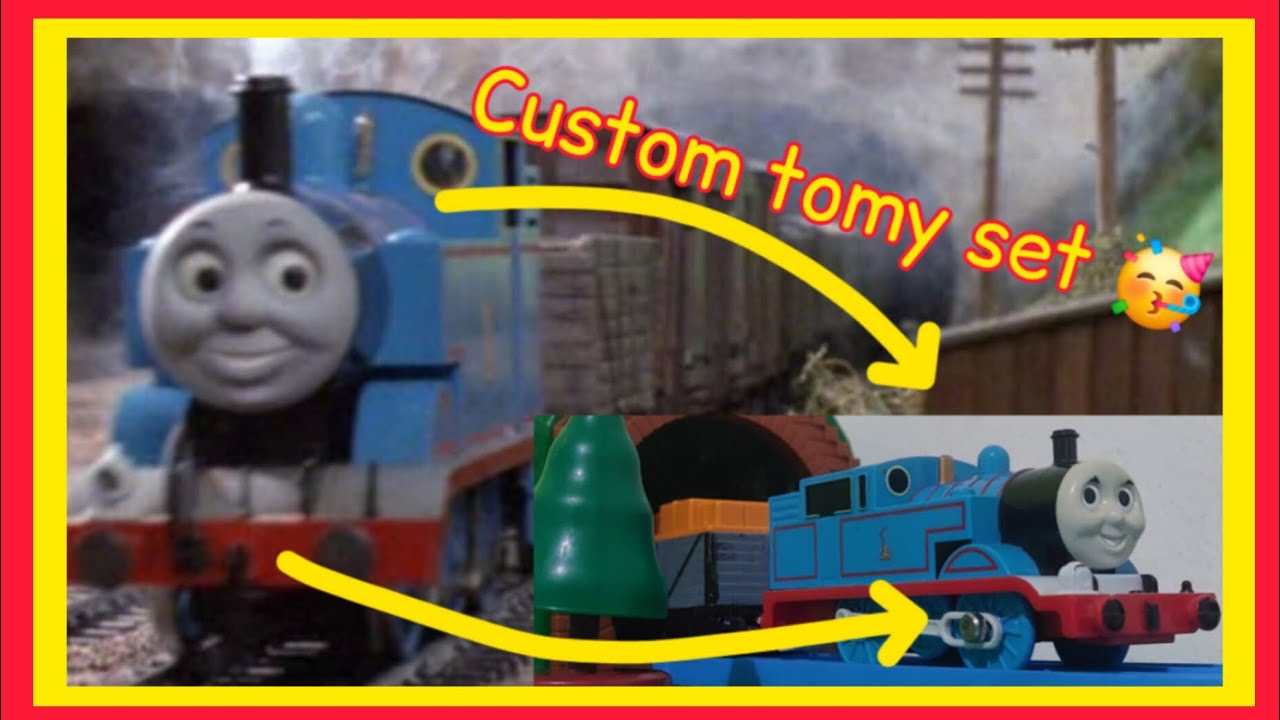 thomas and friends custom tomy plarail mt thomas and the trucks set ...