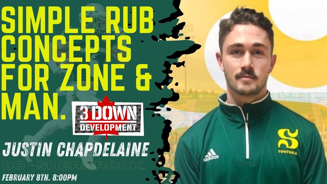 Simple Rub Route Combinations against Man and Zone Coverages - YouTube