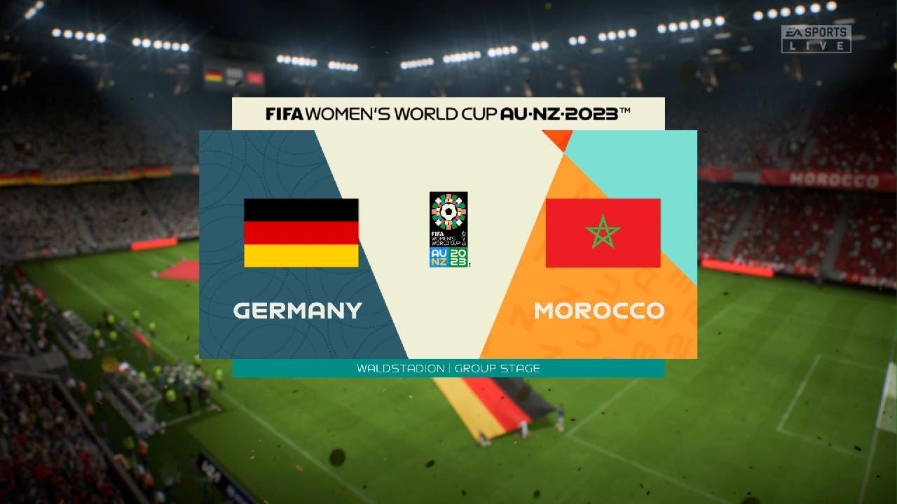 Germany vs Morocco | FIFA Women’s World Cup 2023 - 24th July 2023 Full ...