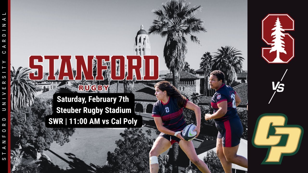Stanford Women's Rugby vs Cal Poly - YouTube