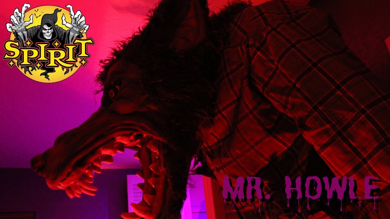 Mr. Howle | Spirit Halloween 2021 Animatronic Review - YouTube