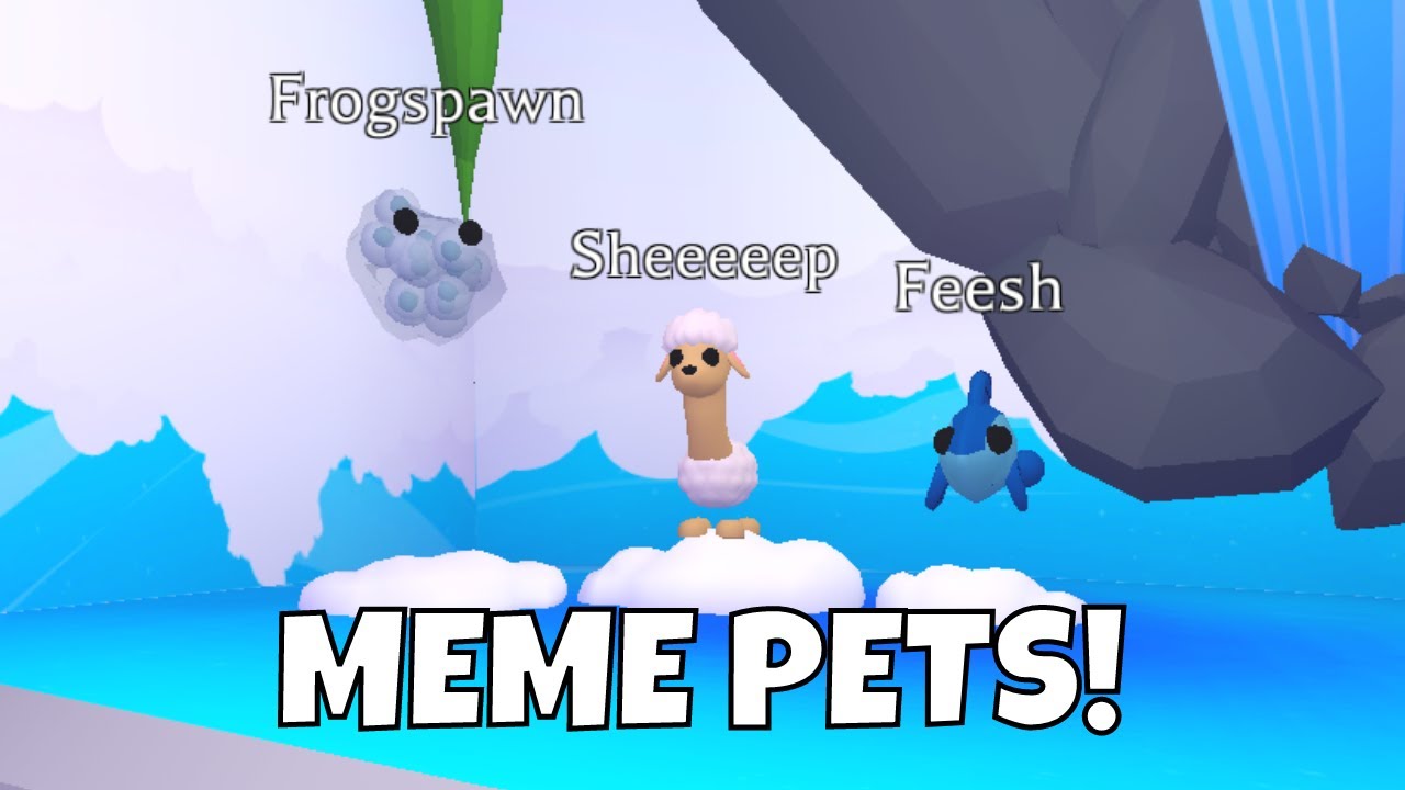 HOW TO GET THE MEME PETS IN ADOPT ME! | ROBLOX - YouTube