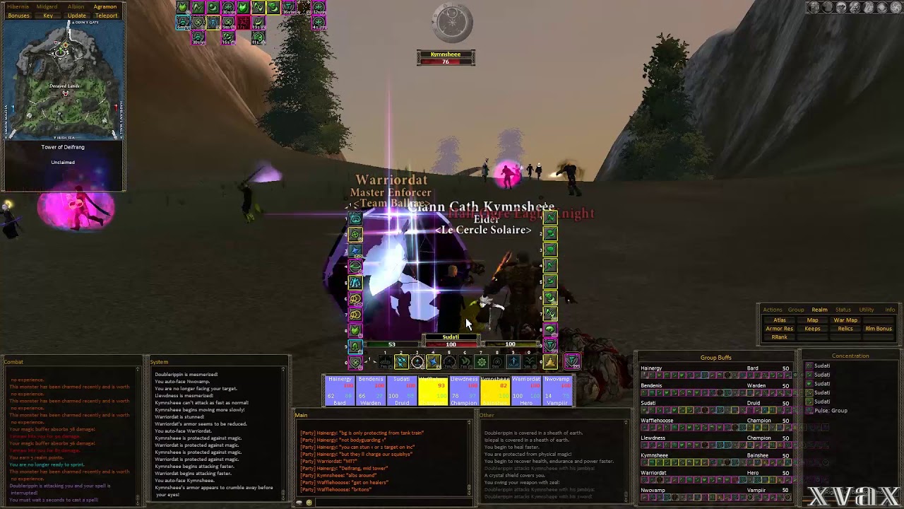 DAOC RvR 13th Apr 2019 - Druid - YouTube
