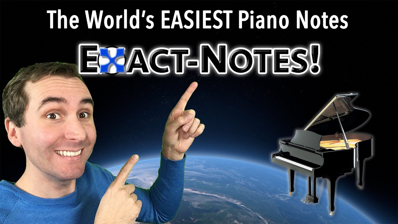 Introducing the WORLD'S Easiest Piano Notes for Beginners! - YouTube