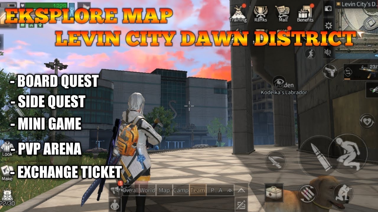 LIFE AFTER - EXPLORE MAP LEVIN CITY DAWN DISTRICT - YouTube