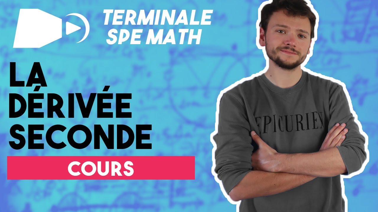 La dérivée seconde en 2 minutes - Spé maths - Terminale - YouTube