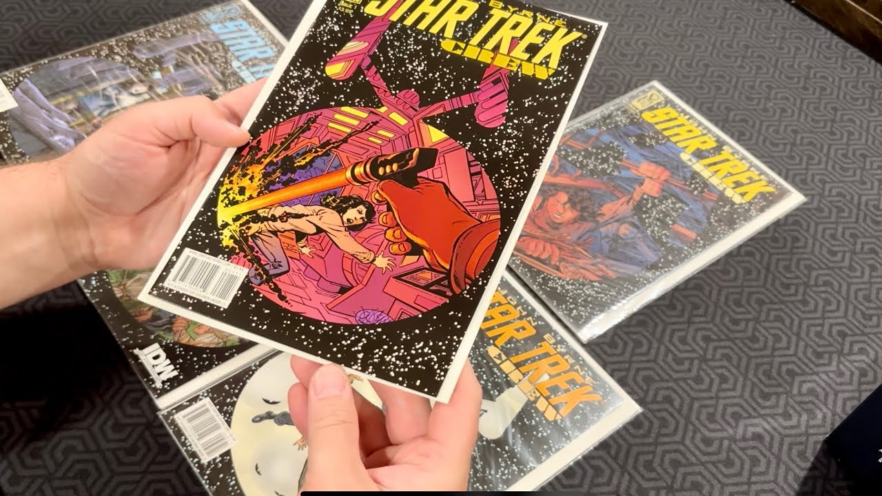“Star Trek Crew” Comic Book- All 5 Issues - YouTube