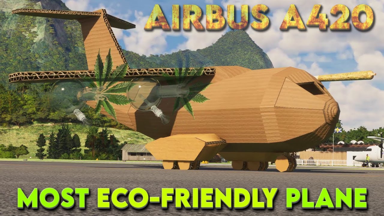 Secret Airbus Project - Most Eco-friendly Aircraft Ever | Airbus A420 ...