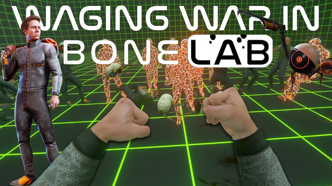 Waging War In Bonelab - YouTube