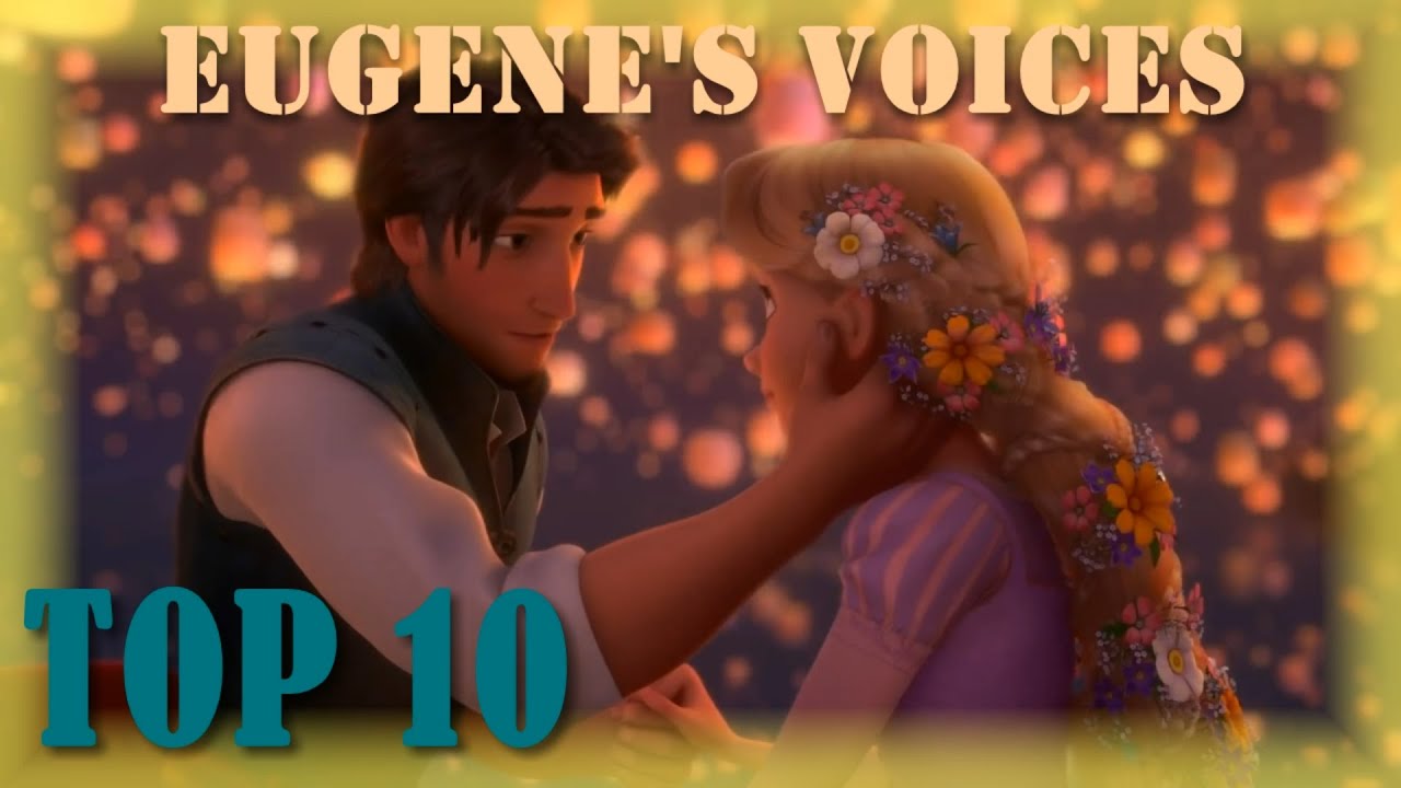 TOP 10 voices of Flynn Rider from "Tangled" - YouTube