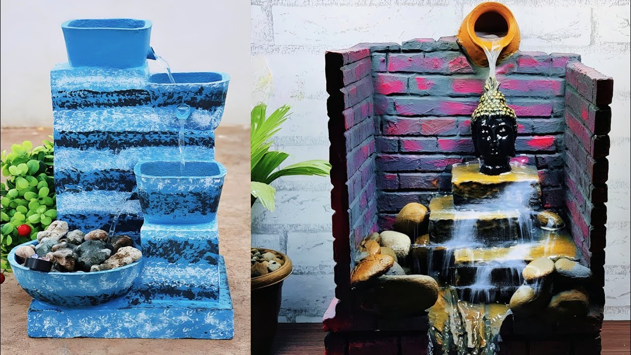Amazing Easy Making Top 2 Indoor Tabletop Waterfall Fountains | Best ...