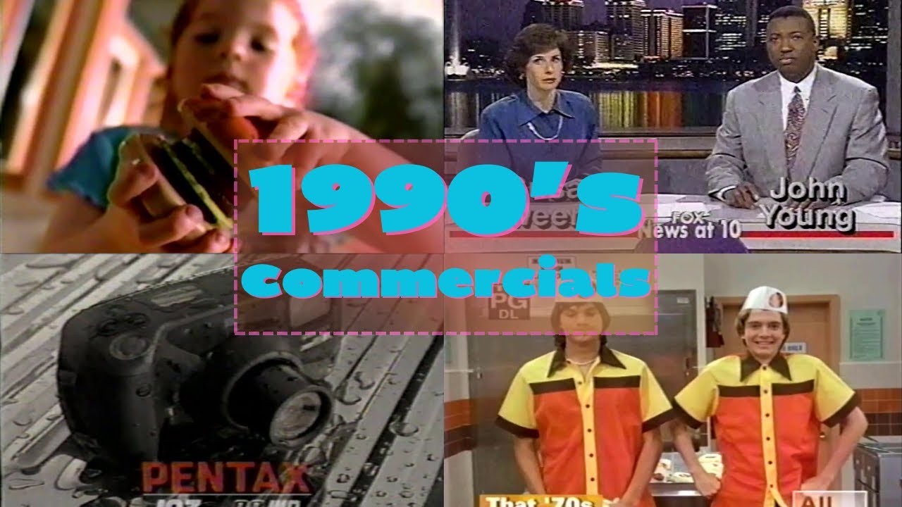 RETRO 1990's Commercial Compilation Vol. 10: One hour of 1990's ...