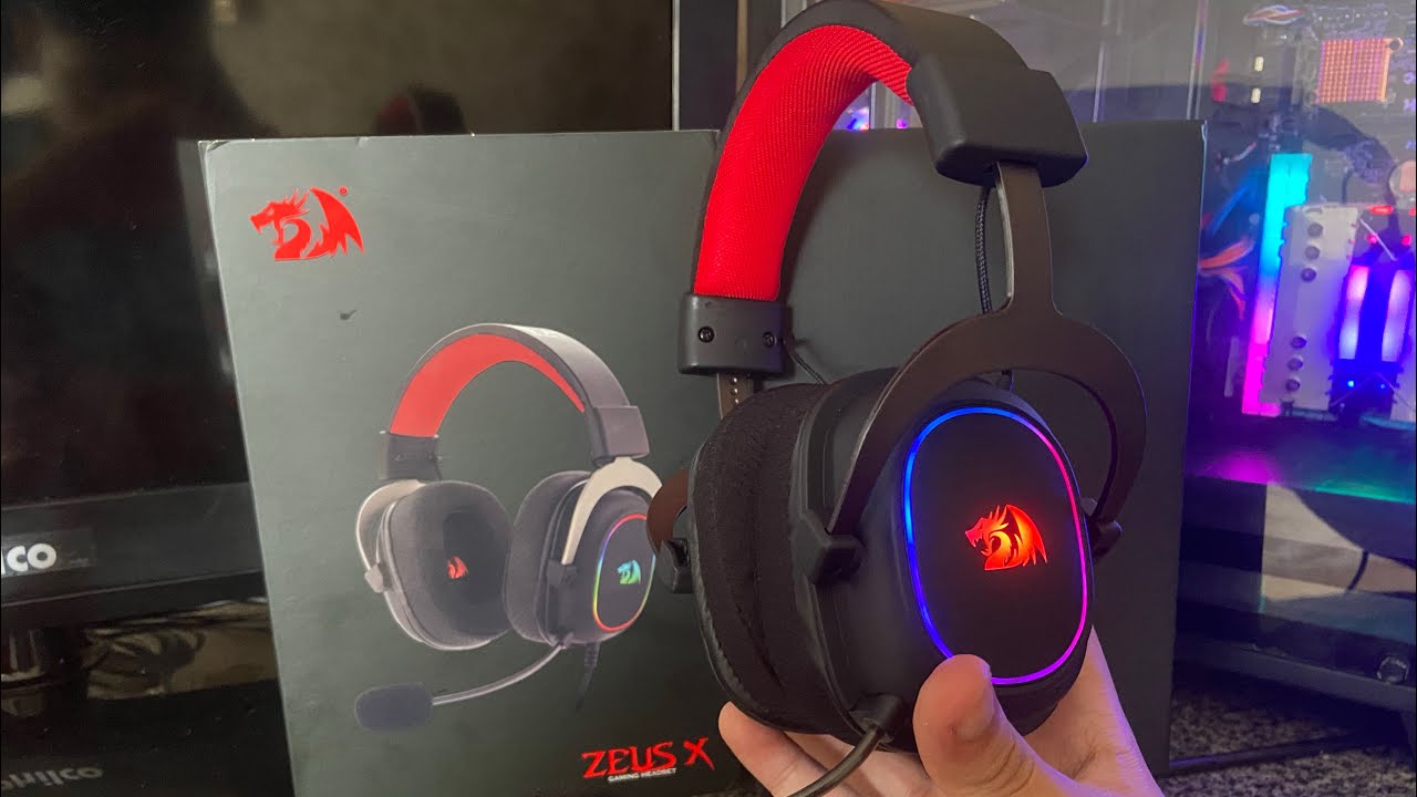 Redragon Zeus X RGB - Unboxing - YouTube