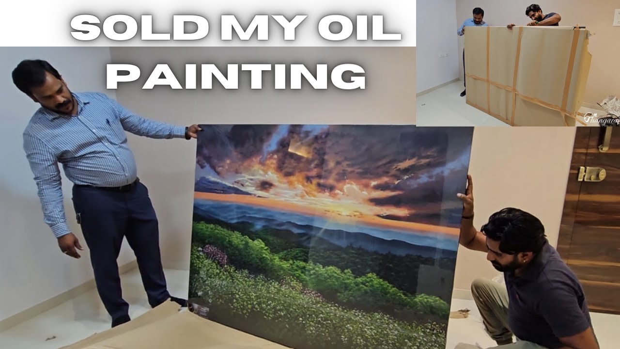 Super Expensive Painting Sold Out l How To Sell Painting l Shipping my ...