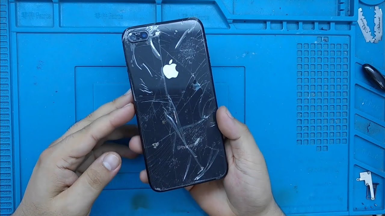 Restoration destroyed phone | Restore iPhone 8+ | Rebuild broken phone ...