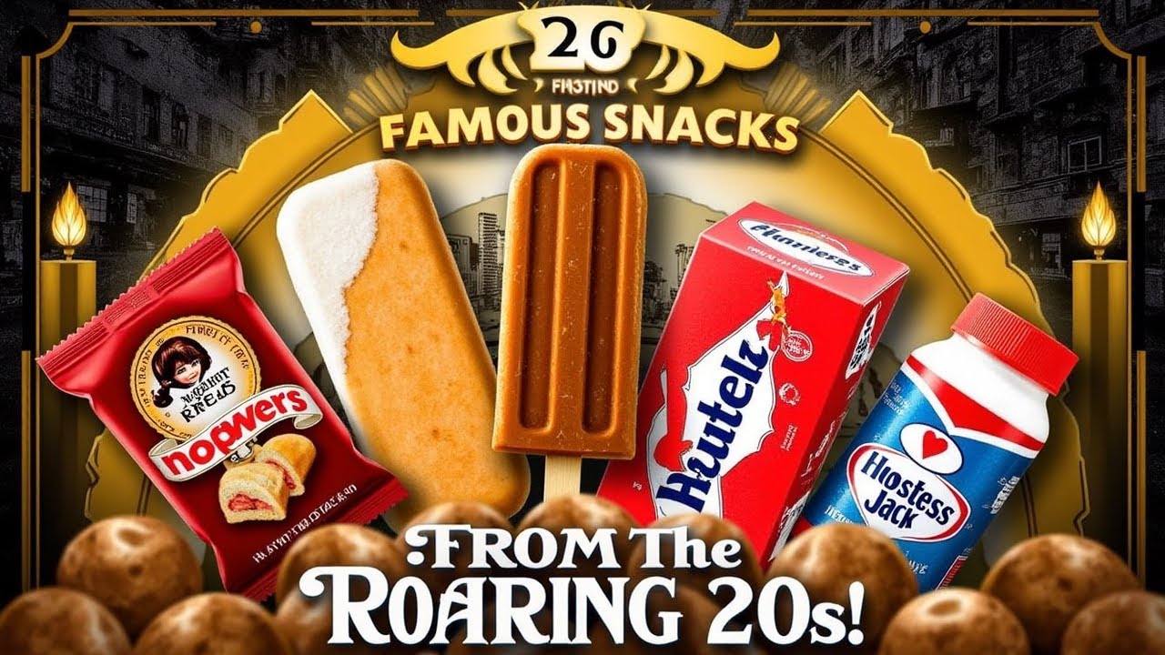 Bring Back These 20 FAMOUS Snacks From The 1920s! - YouTube