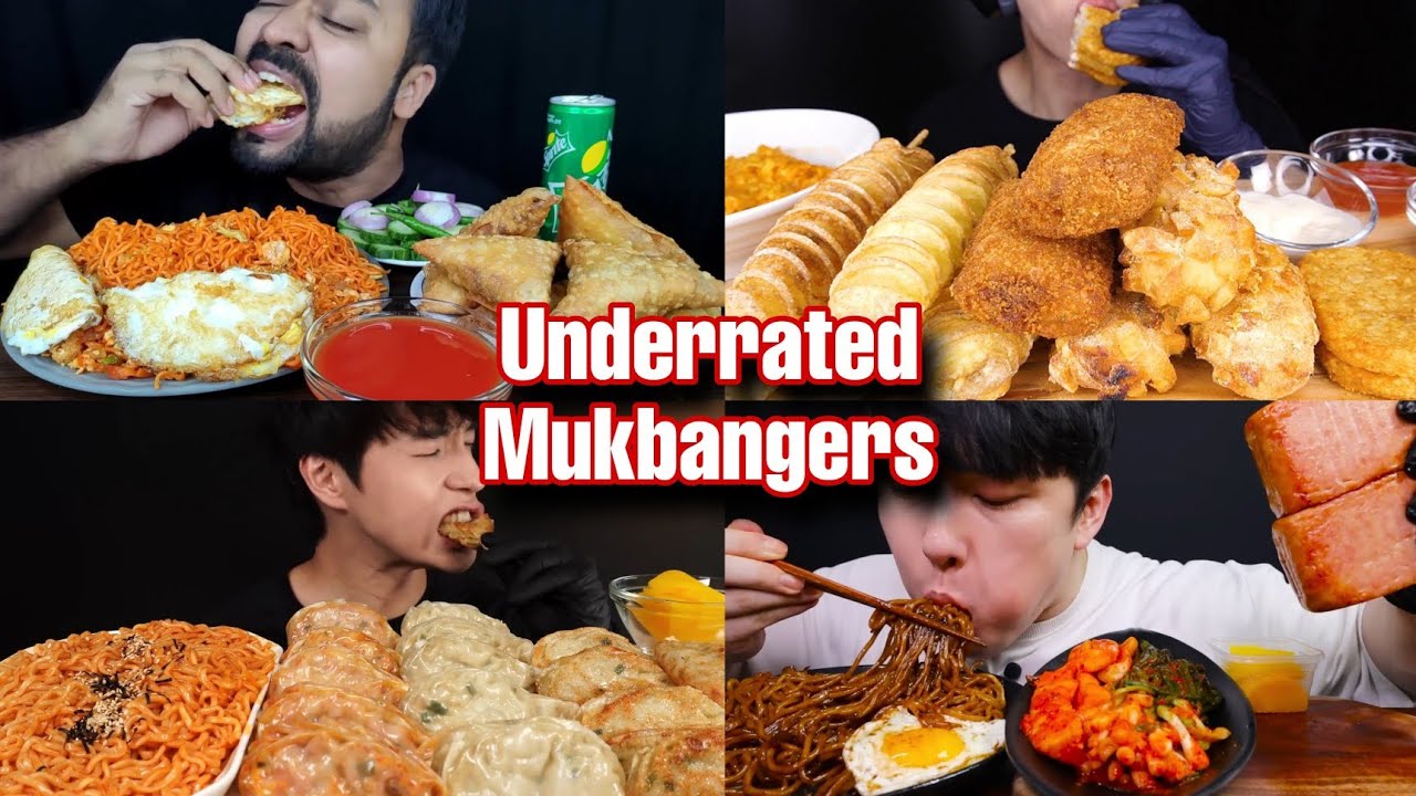 Underrated Mukbangers Compilation - YouTube