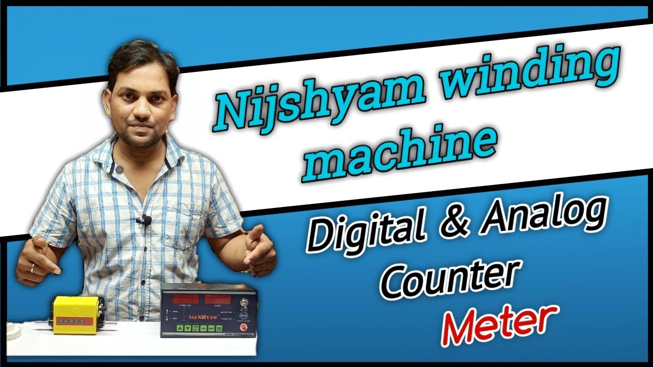 Winding Machine Counter Meter/Digital Counter Meter/Analog Counter ...