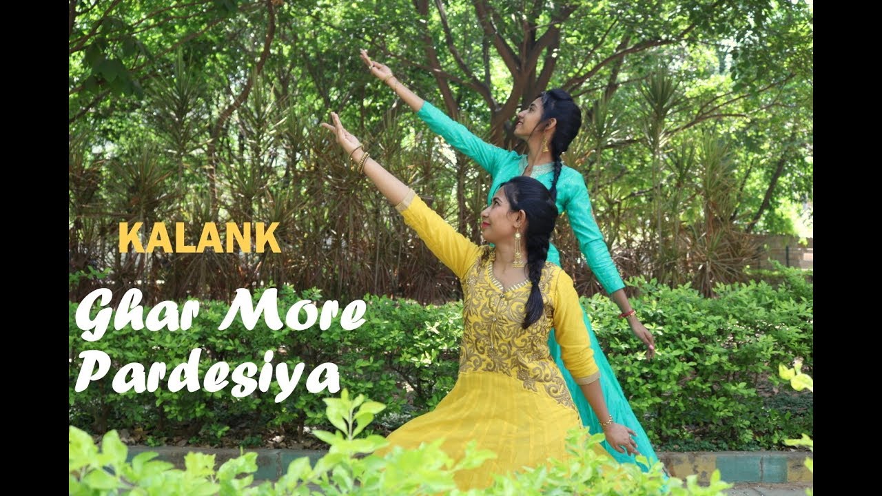 Ghar More Pardesiya - Kalank | Twirly Toes Choreography | Easy Steps ...